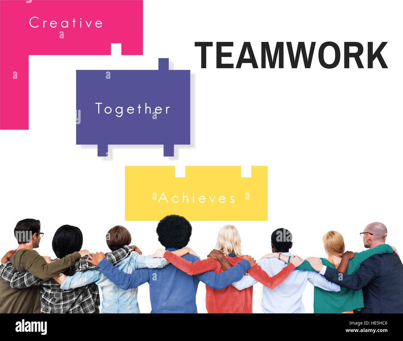 Achievement Teamwork Creative Together Collaboration Graphic Concept ... Achievement Teamwork Creative Together Collaboration Graphic Concept ...