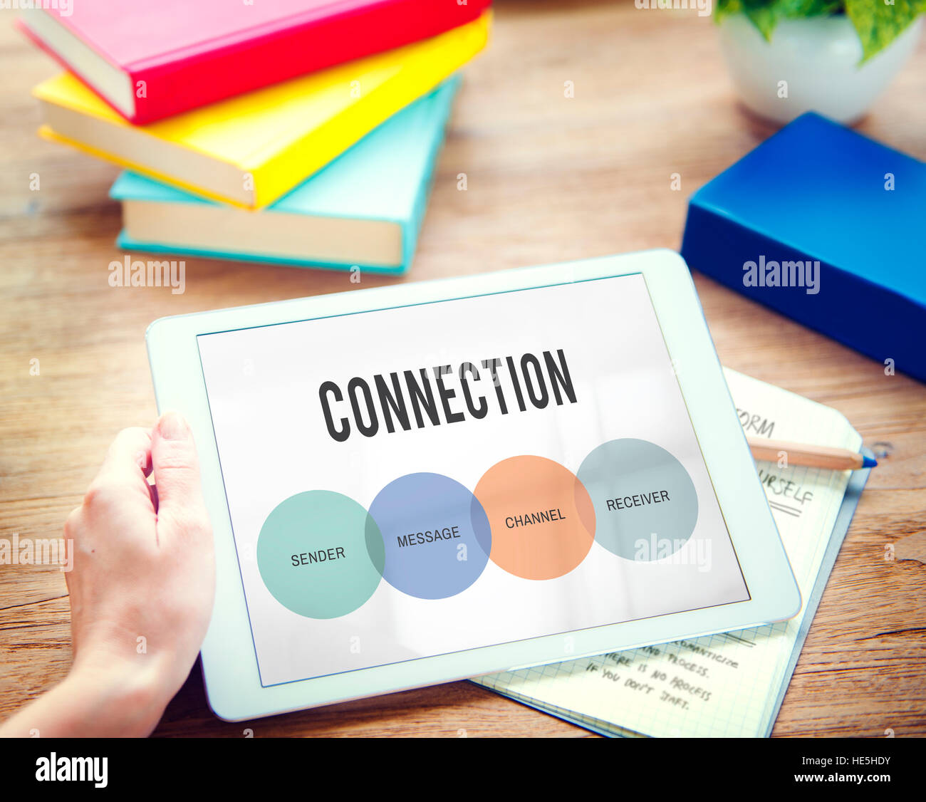 Connection Networking Togetherness Bond Concept Stock Photo - Alamy