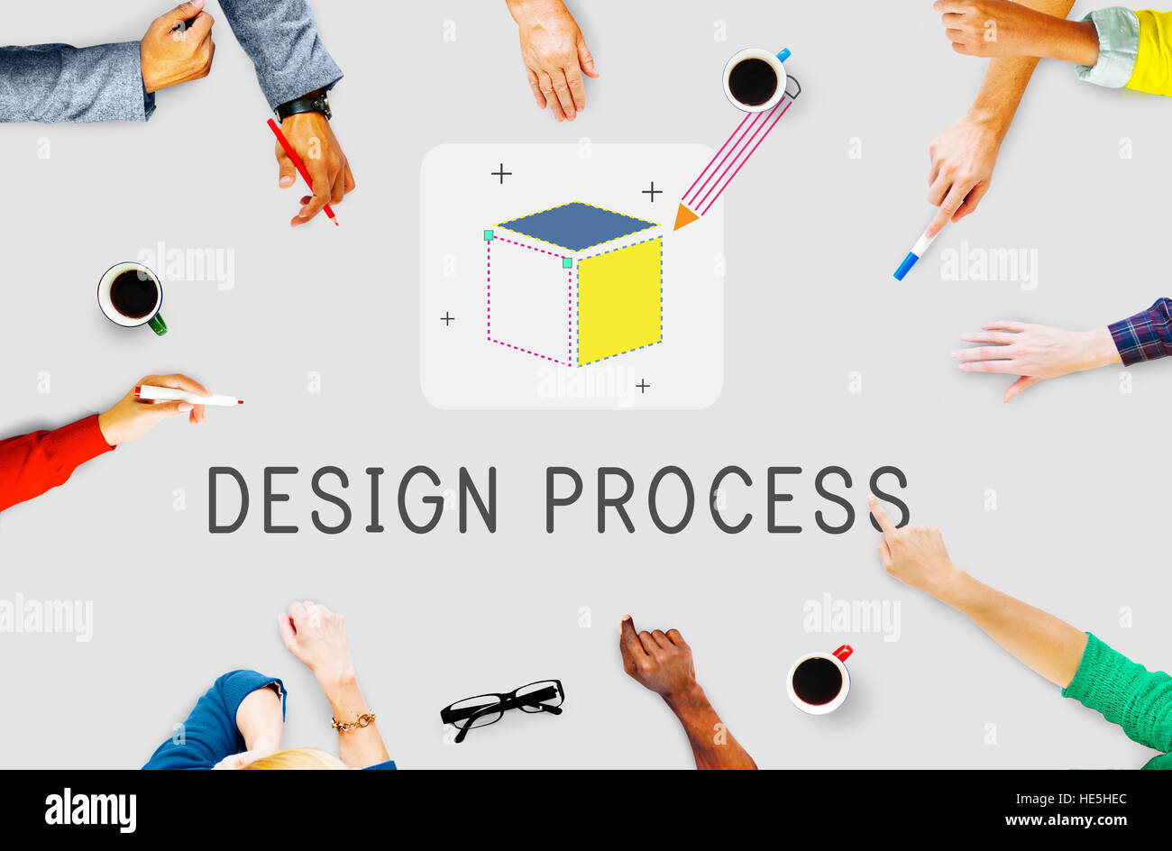 Product Brand Design Ideas Imagination Draft Concept Stock Photo - Alamy