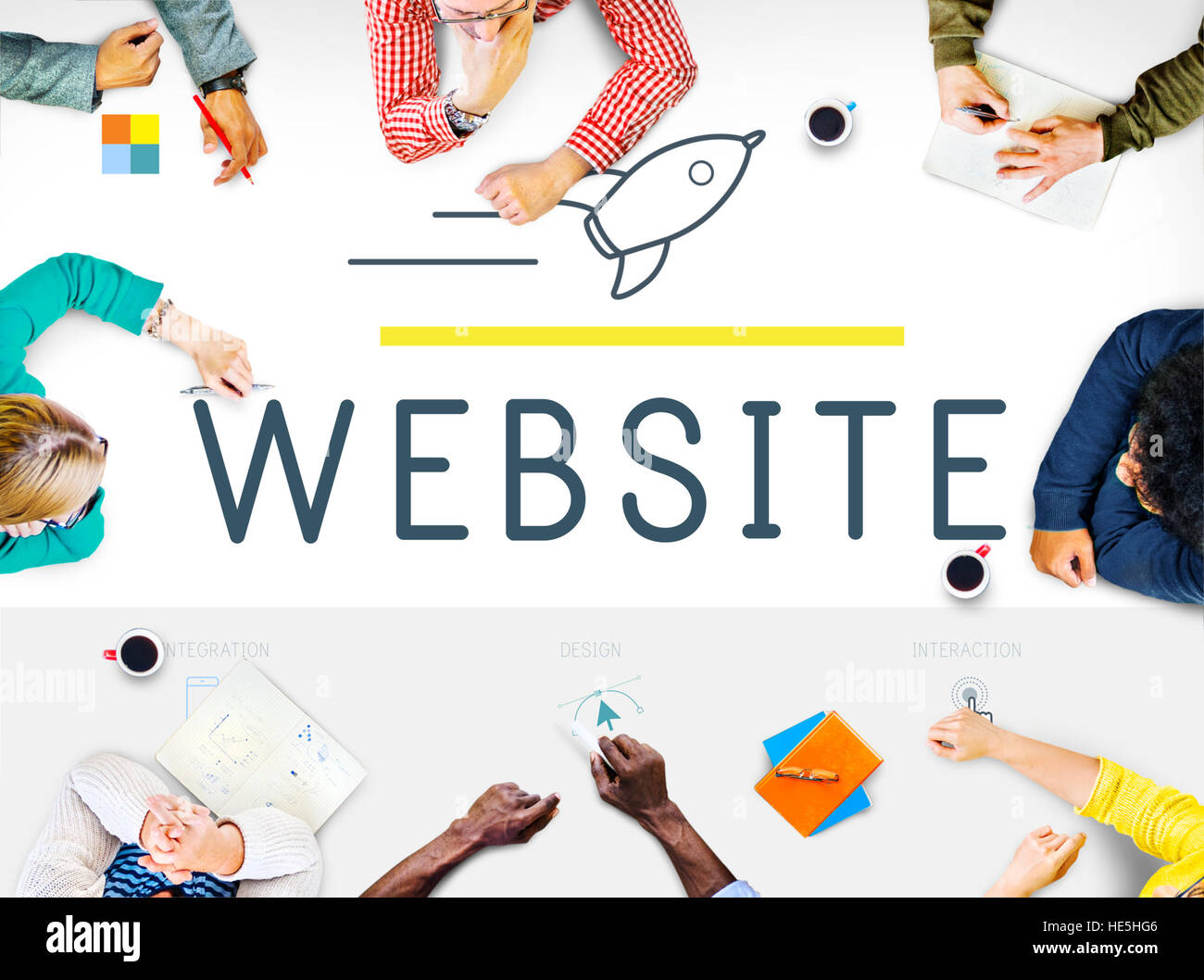 Web Design Internet Technology Concept Stock Photo - Alamy