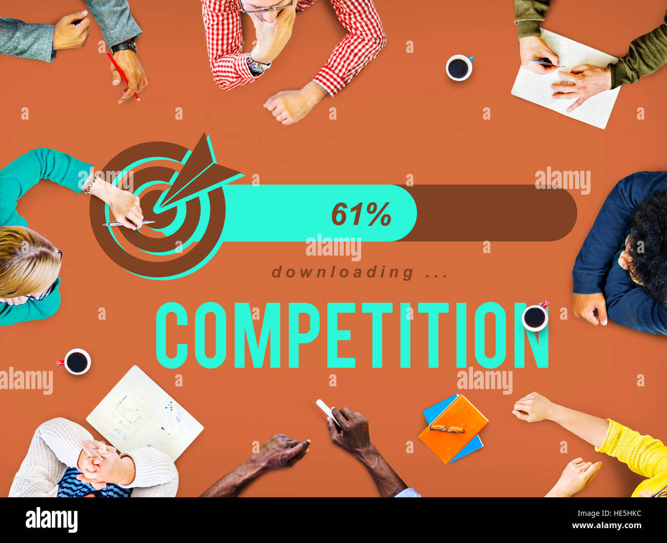 Target Success Strategy Performance Mission Concept Stock Photo - Alamy