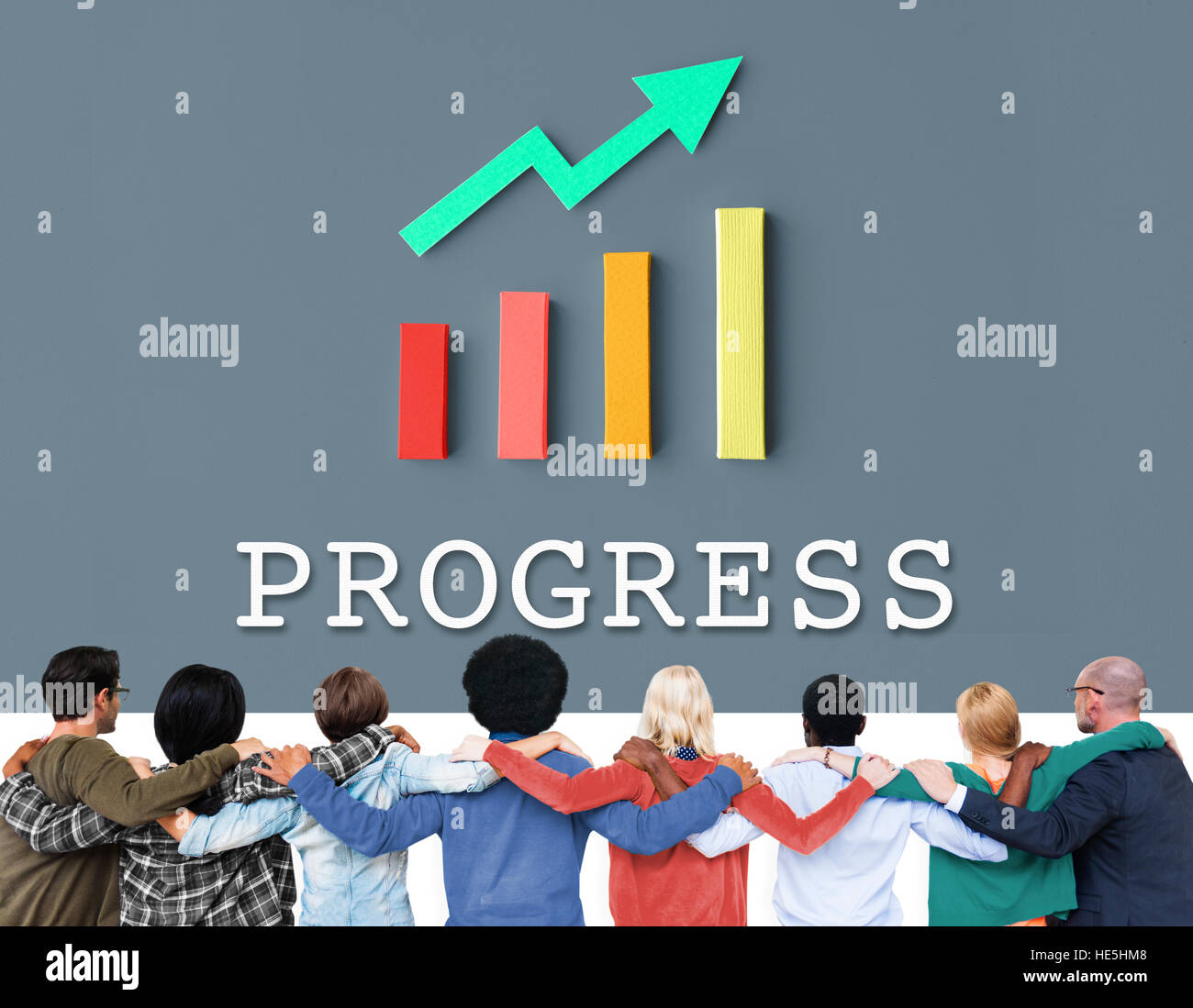 Finance Economic Progress Analysis Concept Stock Photo - Alamy