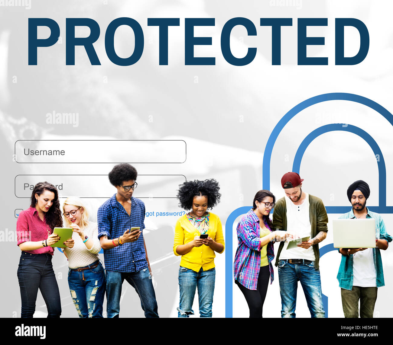 Protected log in user hi-res stock photography and images - Alamy