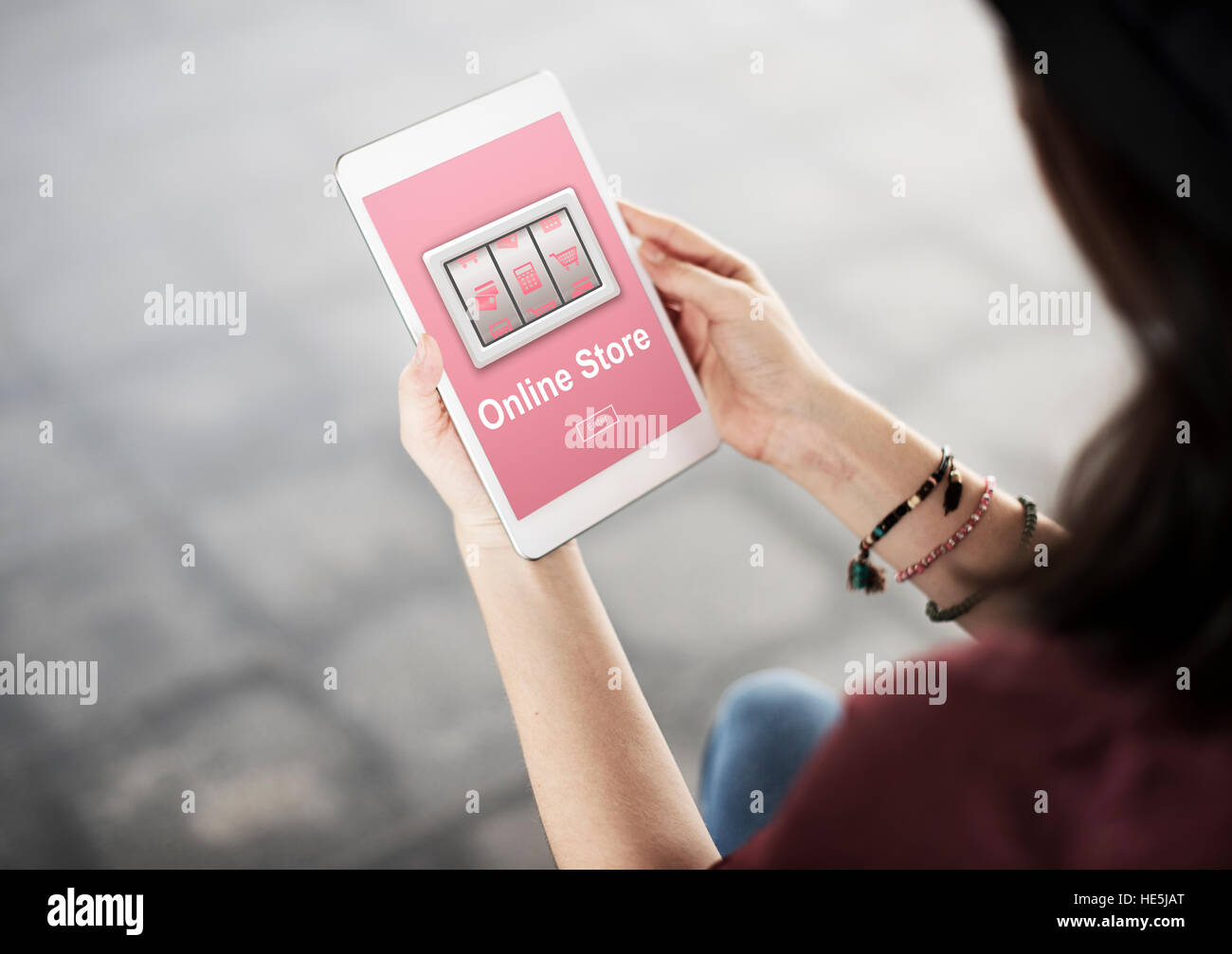 Add to Cart Online Shopping Order Store Buy Concept Stock Photo - Alamy