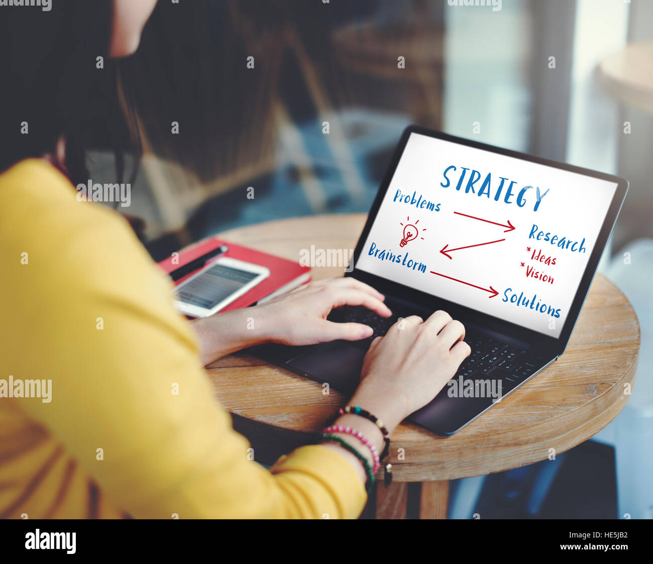 Creative Thinking Business Strategy Concept Stock Photo - Alamy