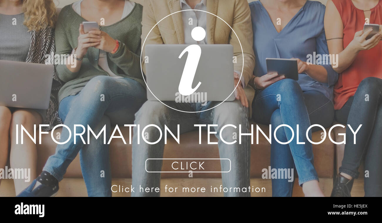 Information Technology Computer System Concept Stock Photo - Alamy