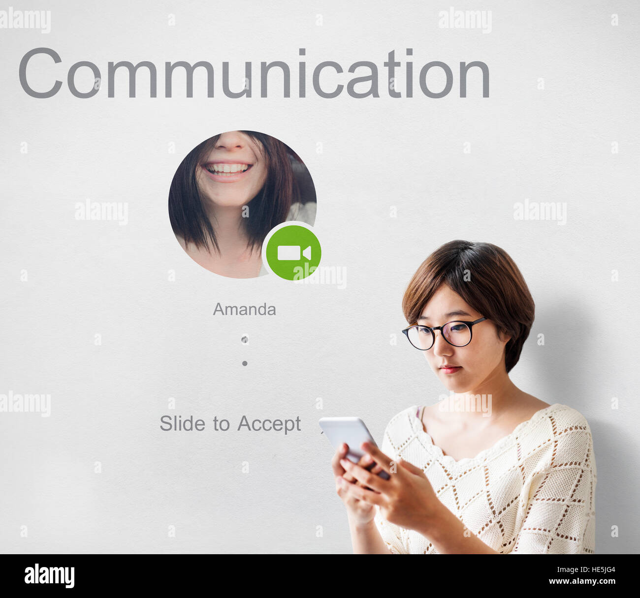 Conference Call Network Communication Concept Stock Photo - Alamy