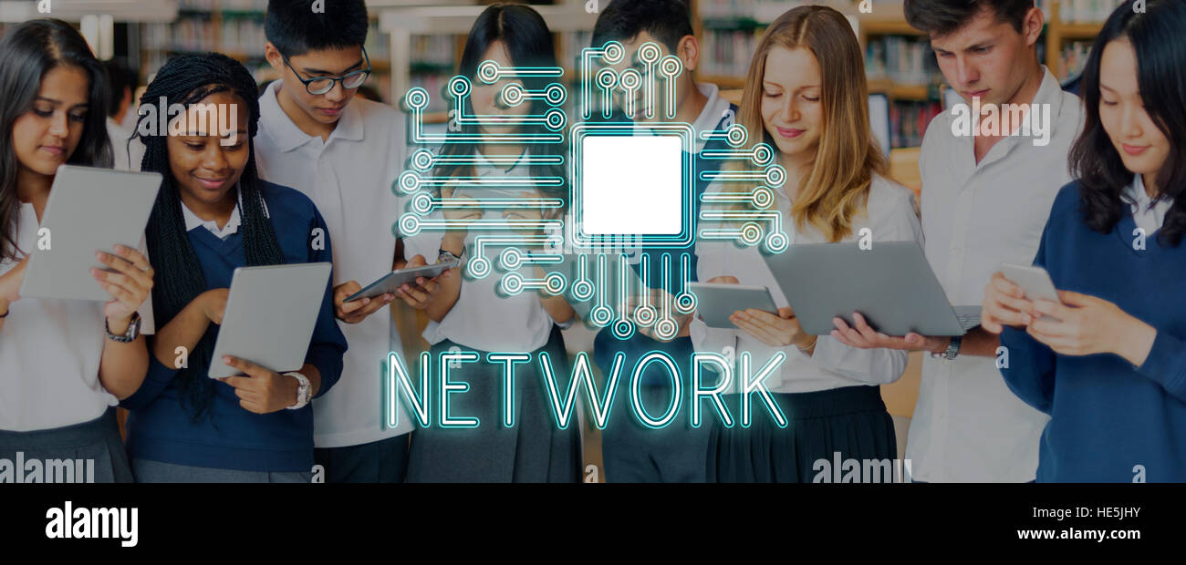 Technology Circuit Processor Innovation Network Concept Stock Photo - Alamy