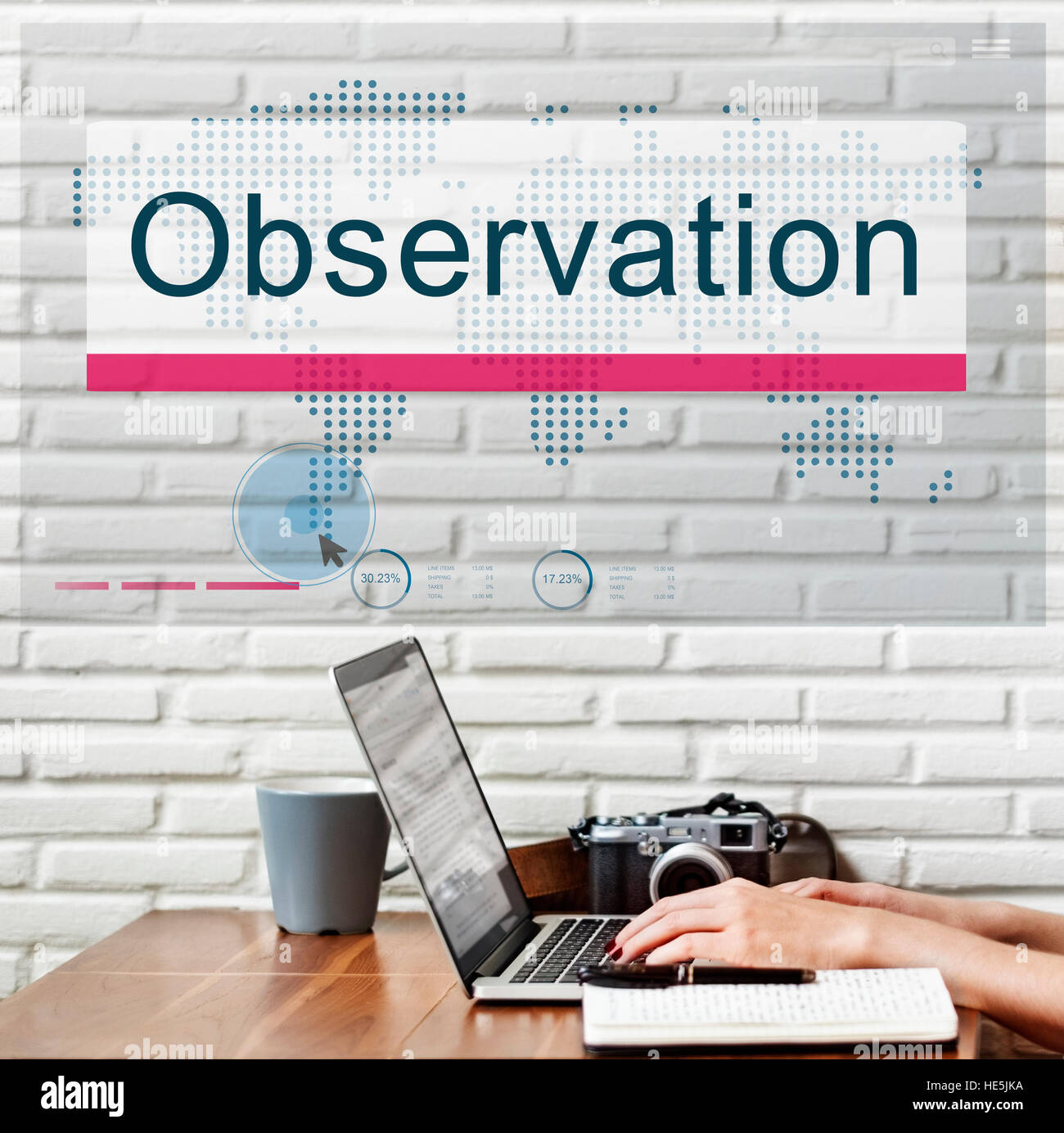Observation Development Surveillance Vision Concept Stock Photo - Alamy
