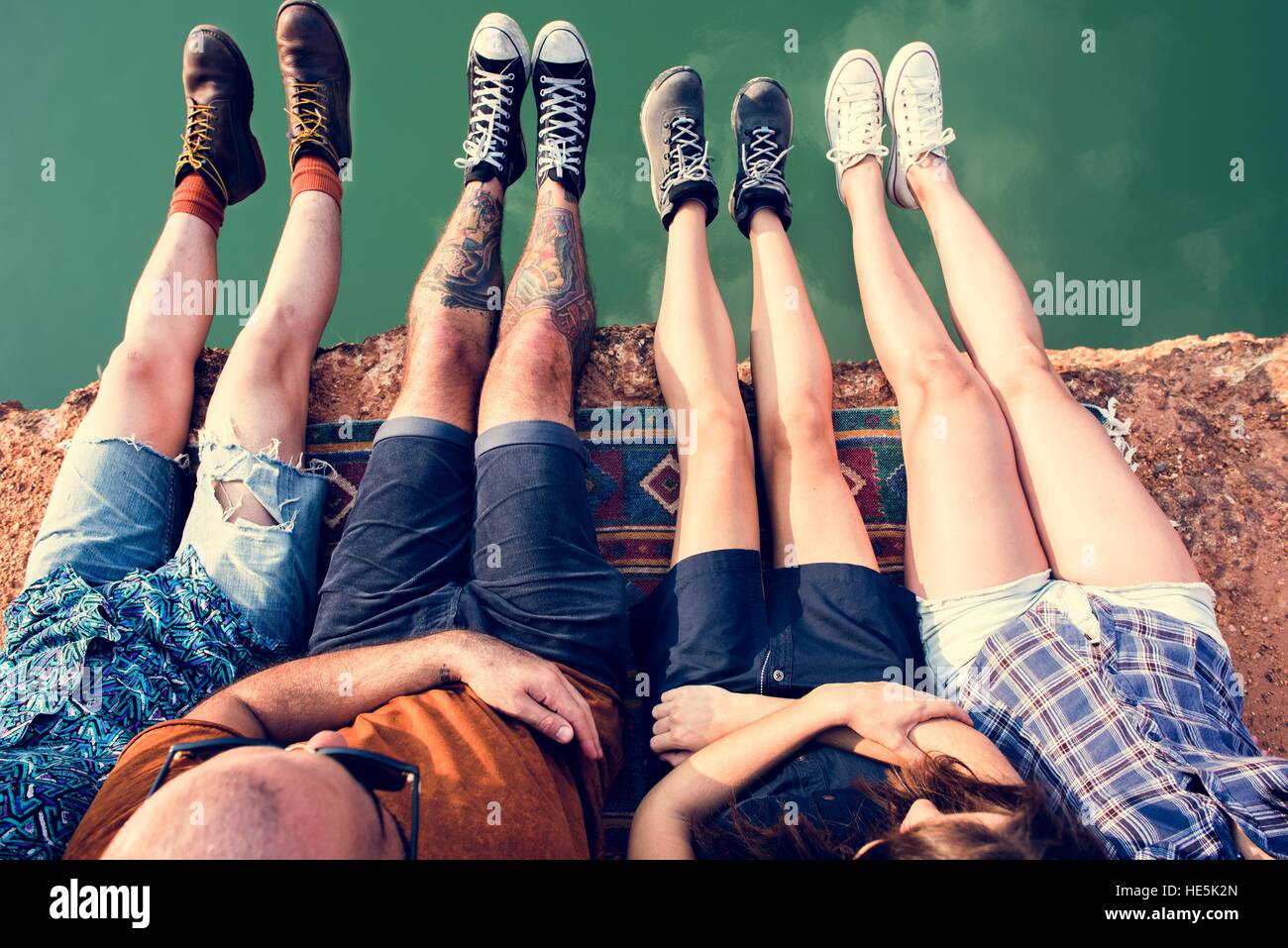 Friends Travel Holiday Adventure Together Concept Stock Photo - Alamy