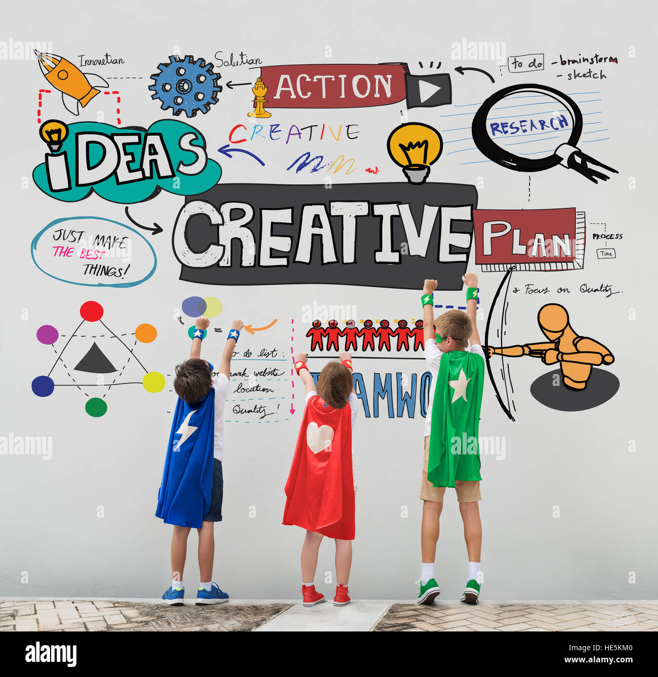 Creative Ideas Innovation Inspiration Concept Stock Photo - Alamy