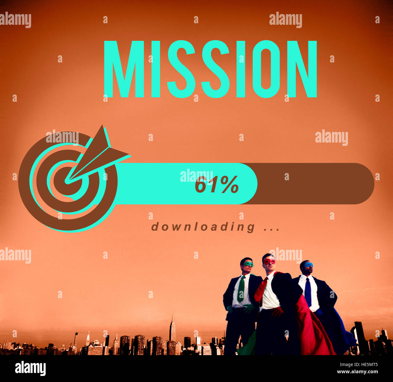 Target Success Strategy Performance Mission Concept Stock Photo - Alamy