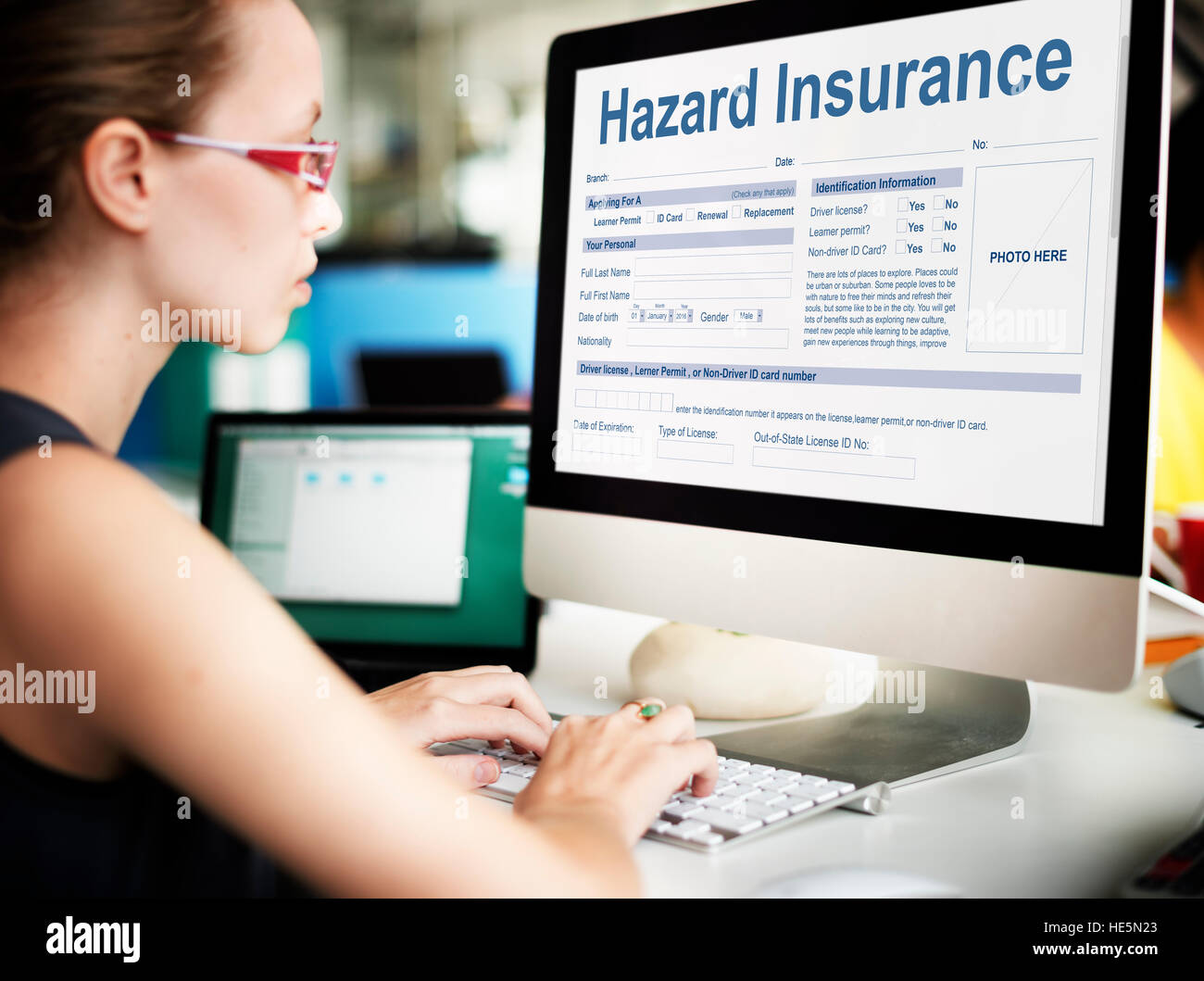 Hazard Insurance Damage Harm Risk Safety Concept Stock Photo - Alamy