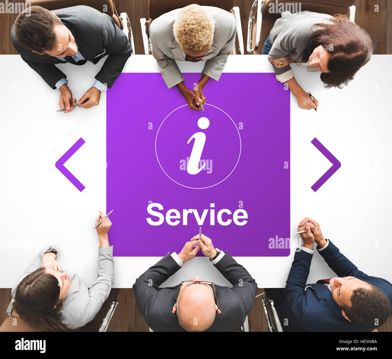 Customer Service Information Icon Concept Stock Photo - Alamy