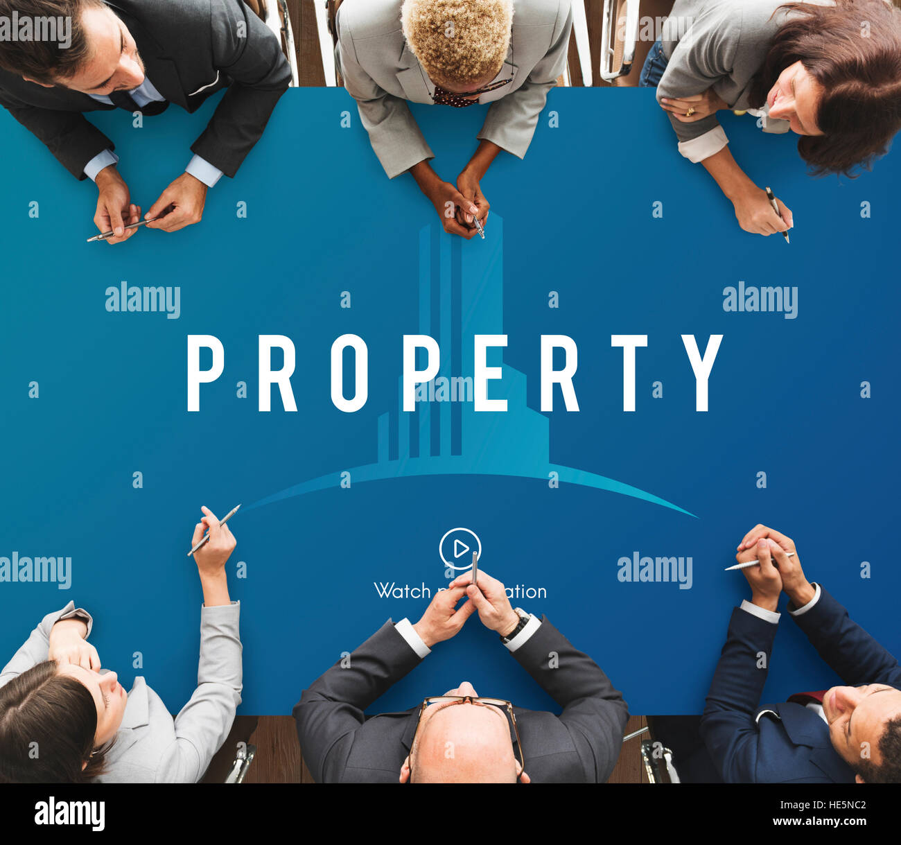Real Estate Building Icon Concept Stock Photo - Alamy