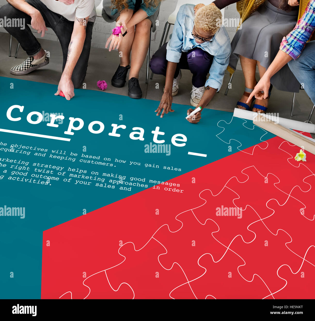 Team Work Collaboration Cooperation Concept Stock Photo - Alamy