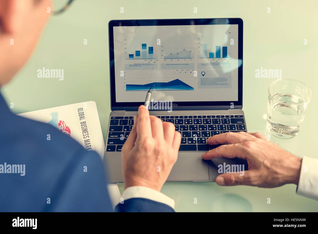 Business Corporate Colleagues Co-workers Job Concept Stock Photo - Alamy