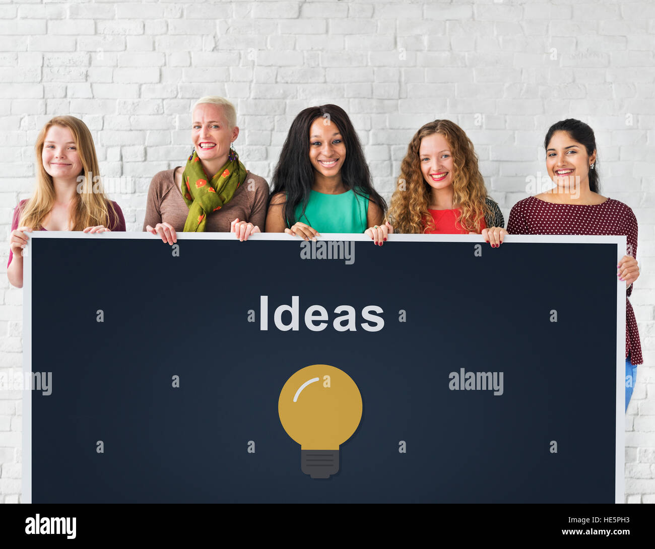 Ideas Creation Design Inspiration Vision Concept Stock Photo - Alamy