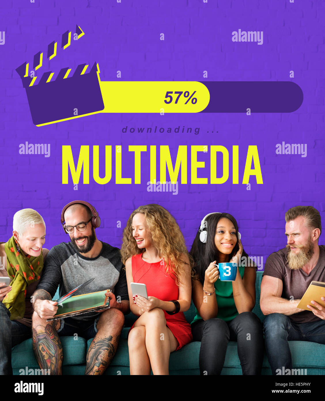 Entertainment Multimedia Theatre Movies Concept Stock Photo - Alamy