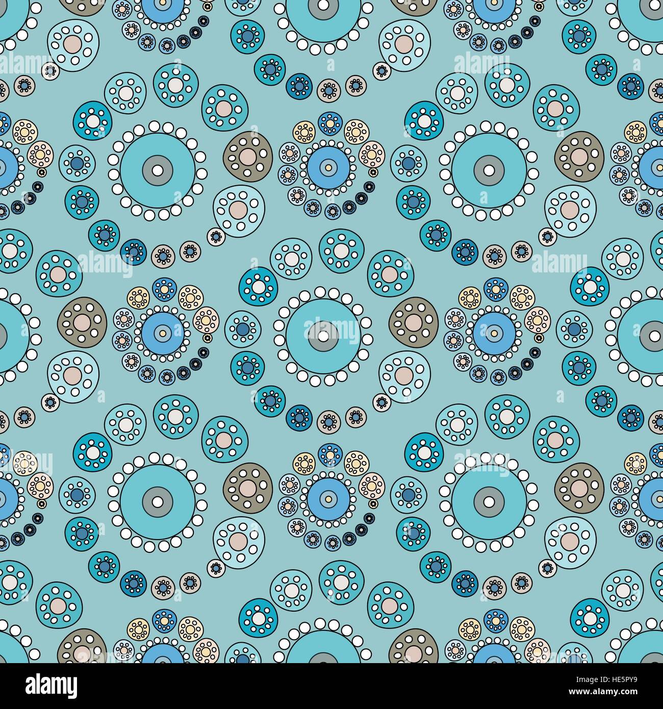 Bright Blue seamless pattern Stock Vector Image & Art - Alamy