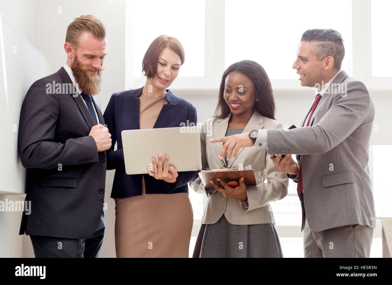 Business Team Working Research Planning Concept Stock Photo - Alamy