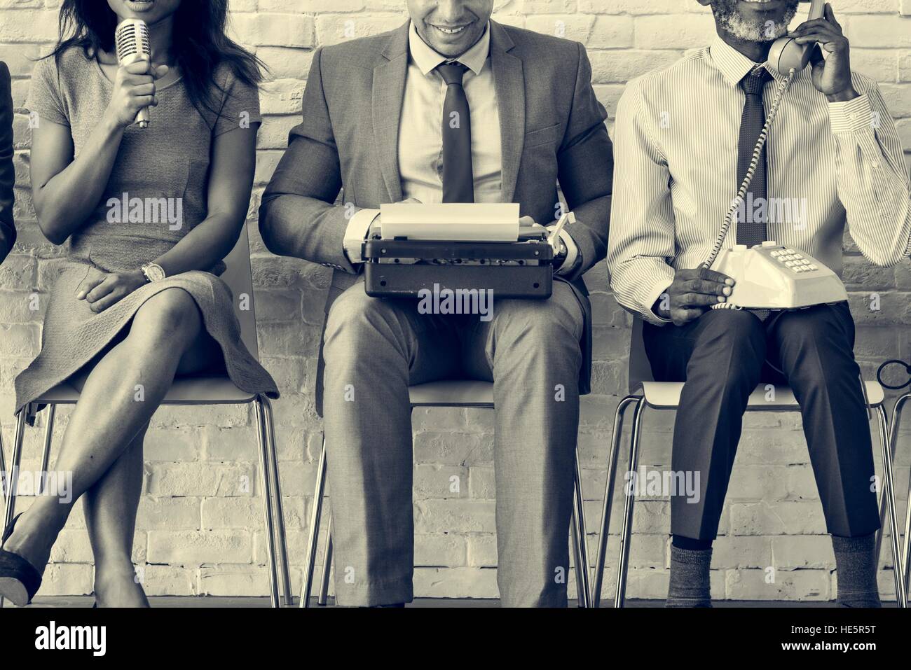 Business People Data Information Technology Concept Stock Photo - Alamy