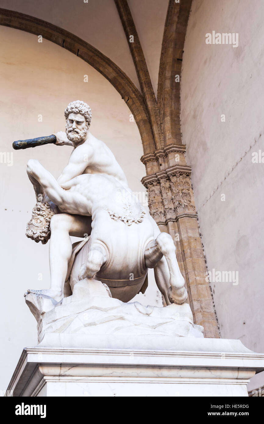 Hercules and centaur statue hi-res stock photography and images - Alamy