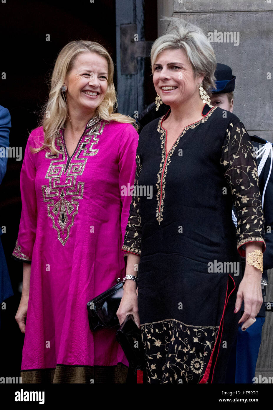 Amsterdam, The Netherlands. 15th Dec, 2016. Princess Mabel (l) and ...