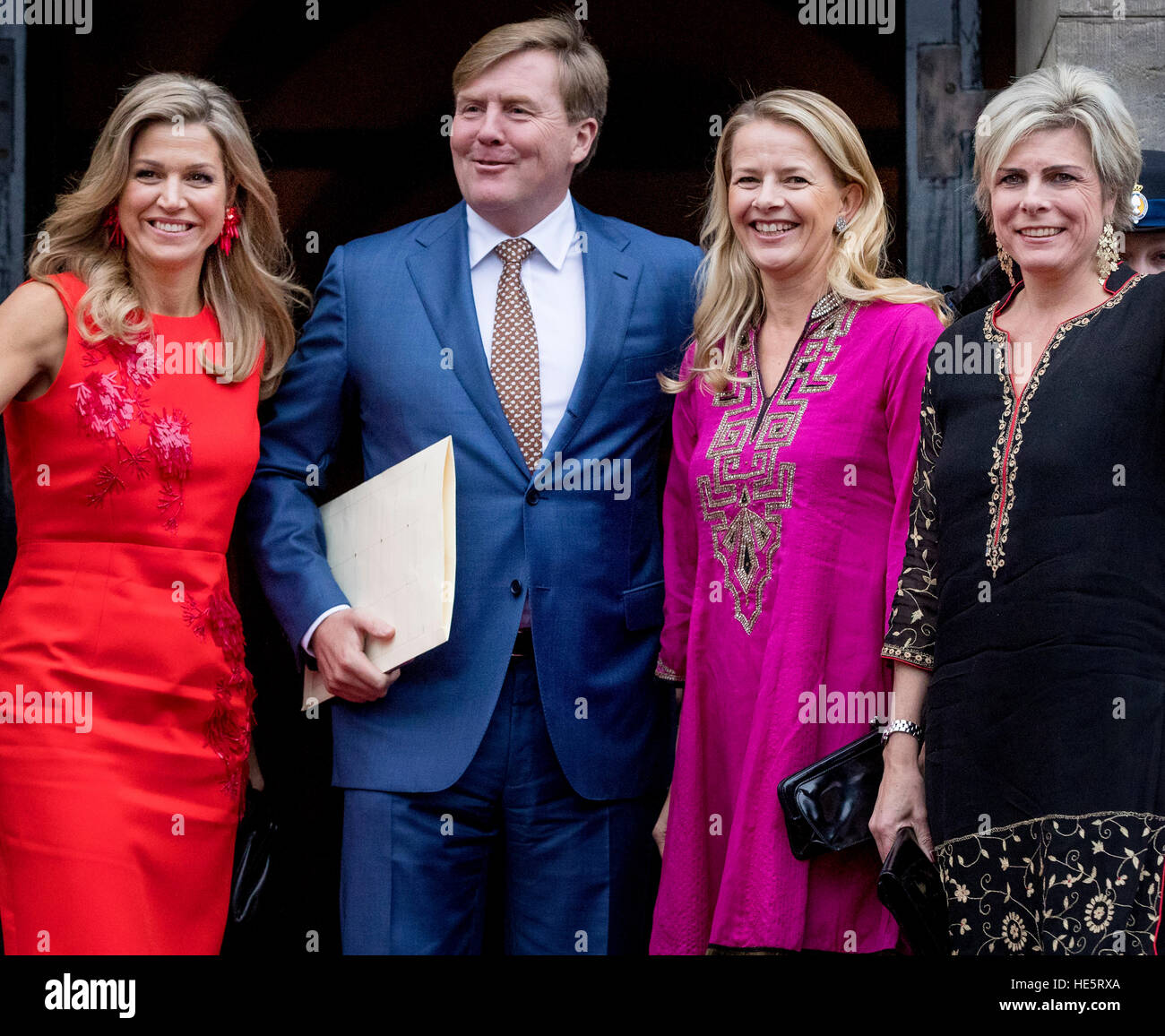 Amsterdam, The Netherlands. 15th Dec, 2016. King Willem-Alexander ...