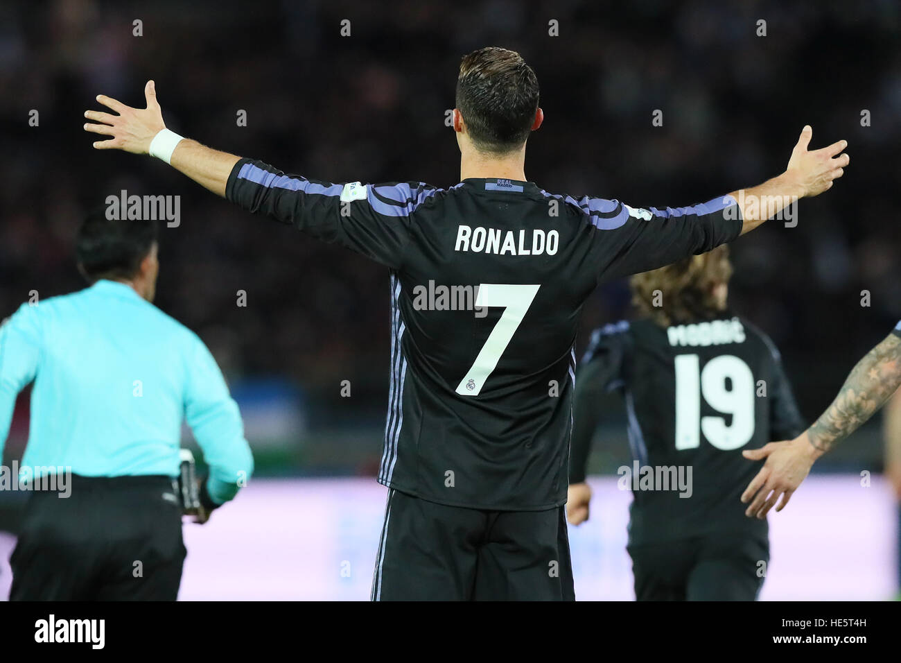 Kanagawa, Japan. 15th Dec, 2016. Cristiano Ronaldo (Real) Football ...