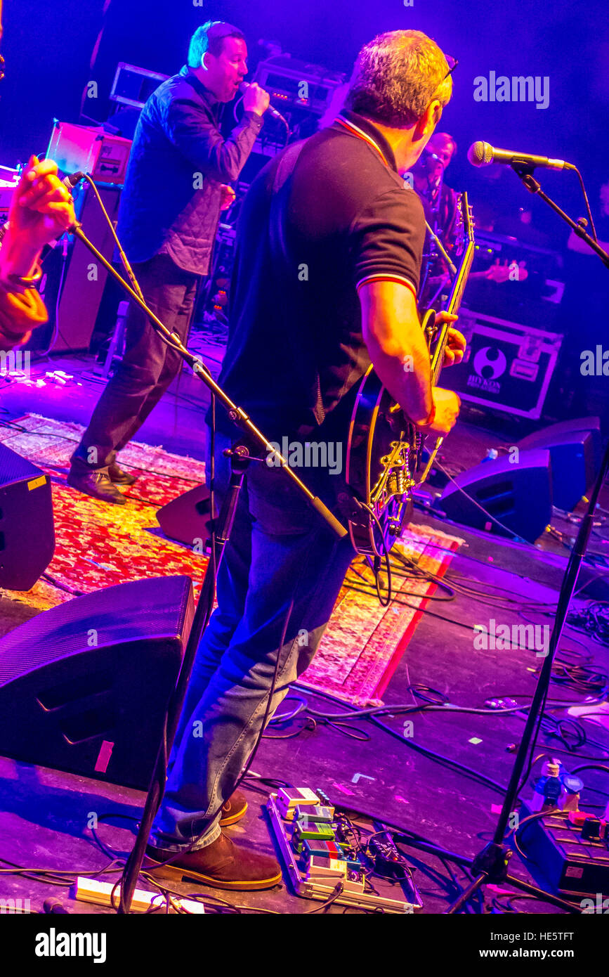 Brighton, UK. 16th Dec, 2016. The Farm performing their hit "All ...