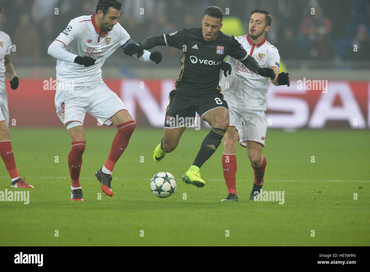 07.12.2016. Lyon, France. UEFA Champions league football, group stages ...