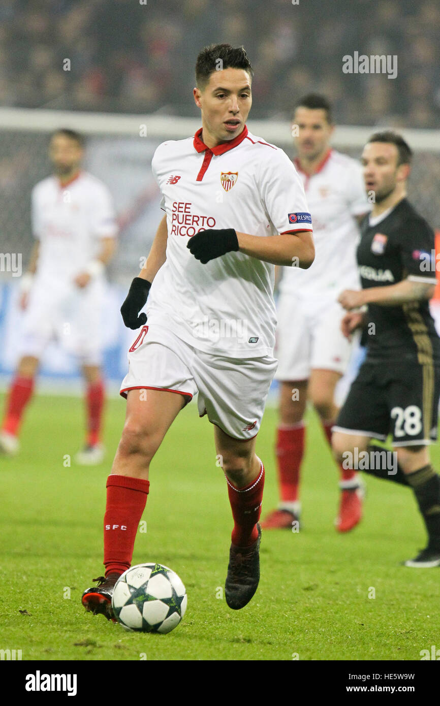 07.12.2016. Lyon, France. UEFA Champions league football, group stages ...
