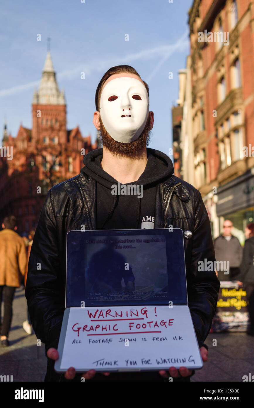 Nottingham, UK. 17th Dec, 2016. Nottingham branch of Animal and human ...