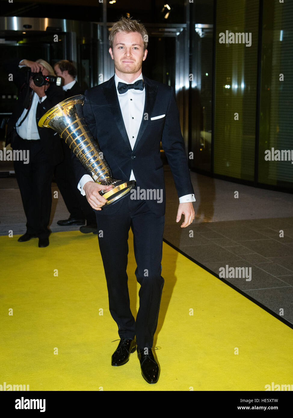 Munich, Germany. 17th Dec, 2017. Formula 1 world champion Nico Rosberg ...