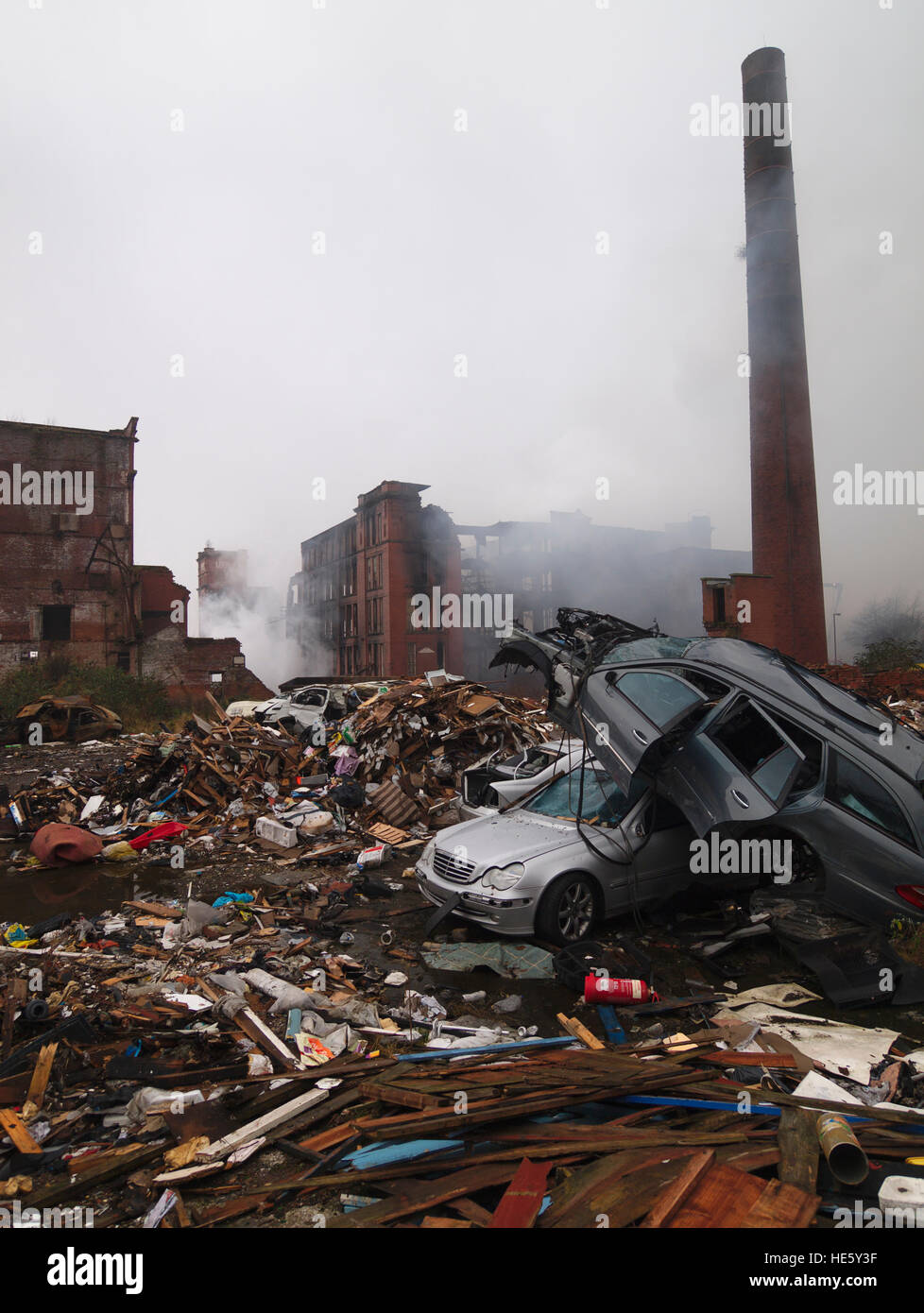 Mill destroyed hi-res stock photography and images - Alamy