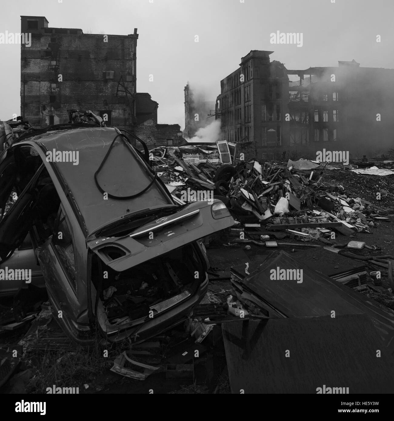 Building services in large Black and White Stock Photos & Images - Alamy