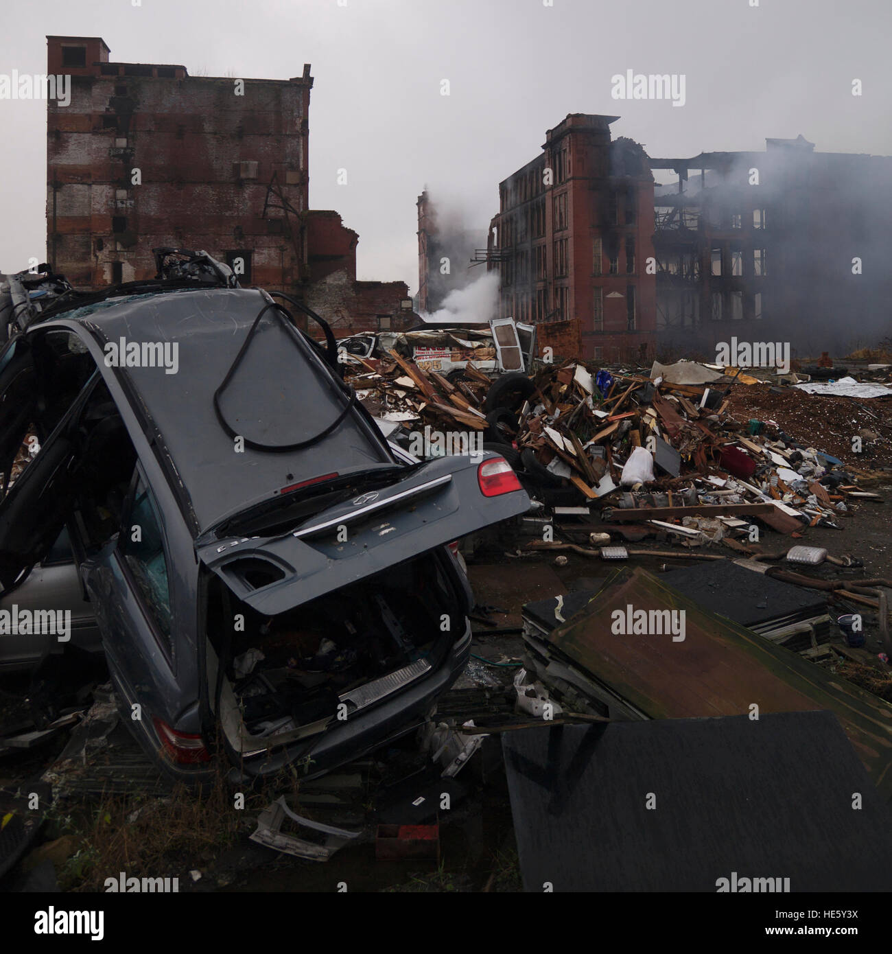 Oldham mill fire hi-res stock photography and images - Alamy