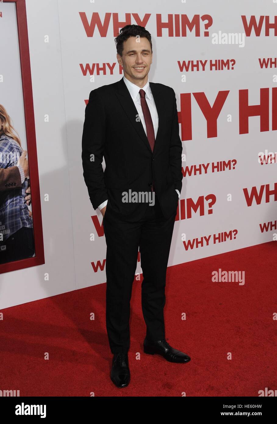 Los Angeles, CA, USA. 17th Dec, 2016. James Franco at arrivals for WHY ...