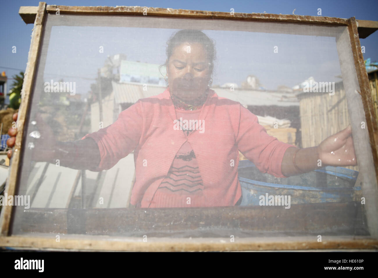 Handmade nepali lokta paper hi-res stock photography and images - Alamy