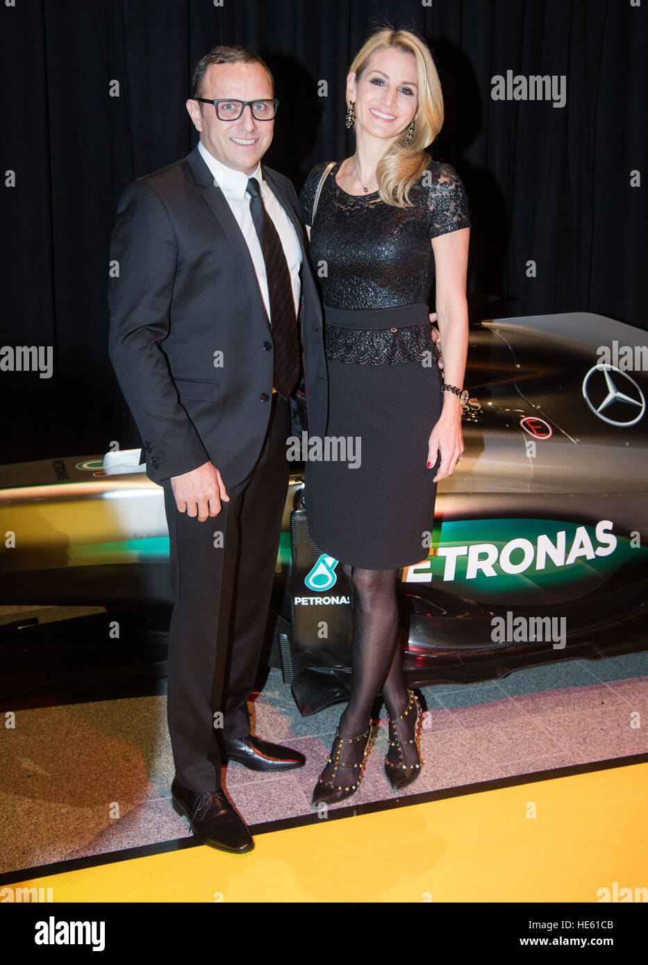 Munich, Germany. 17th Dec, 2016. Former race driver Christian Abt and ...