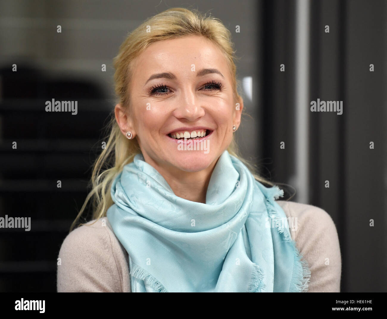Berlin, Germany. 17th Dec, 2016. Aljona Savchenko, photographed during ...