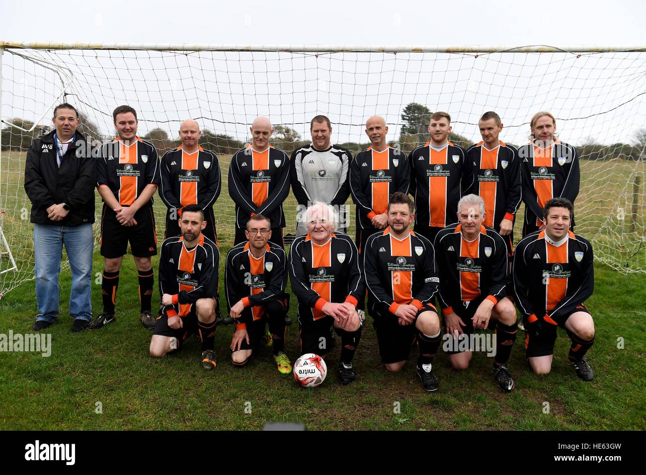 Dickie Borthwick, 81 year old footballer, older man playing football ...