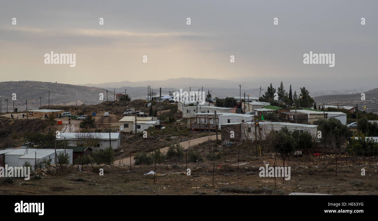 Amona. 18th Dec, 2016. Photo taken on Dec. 18, 2016 shows the Amona ...