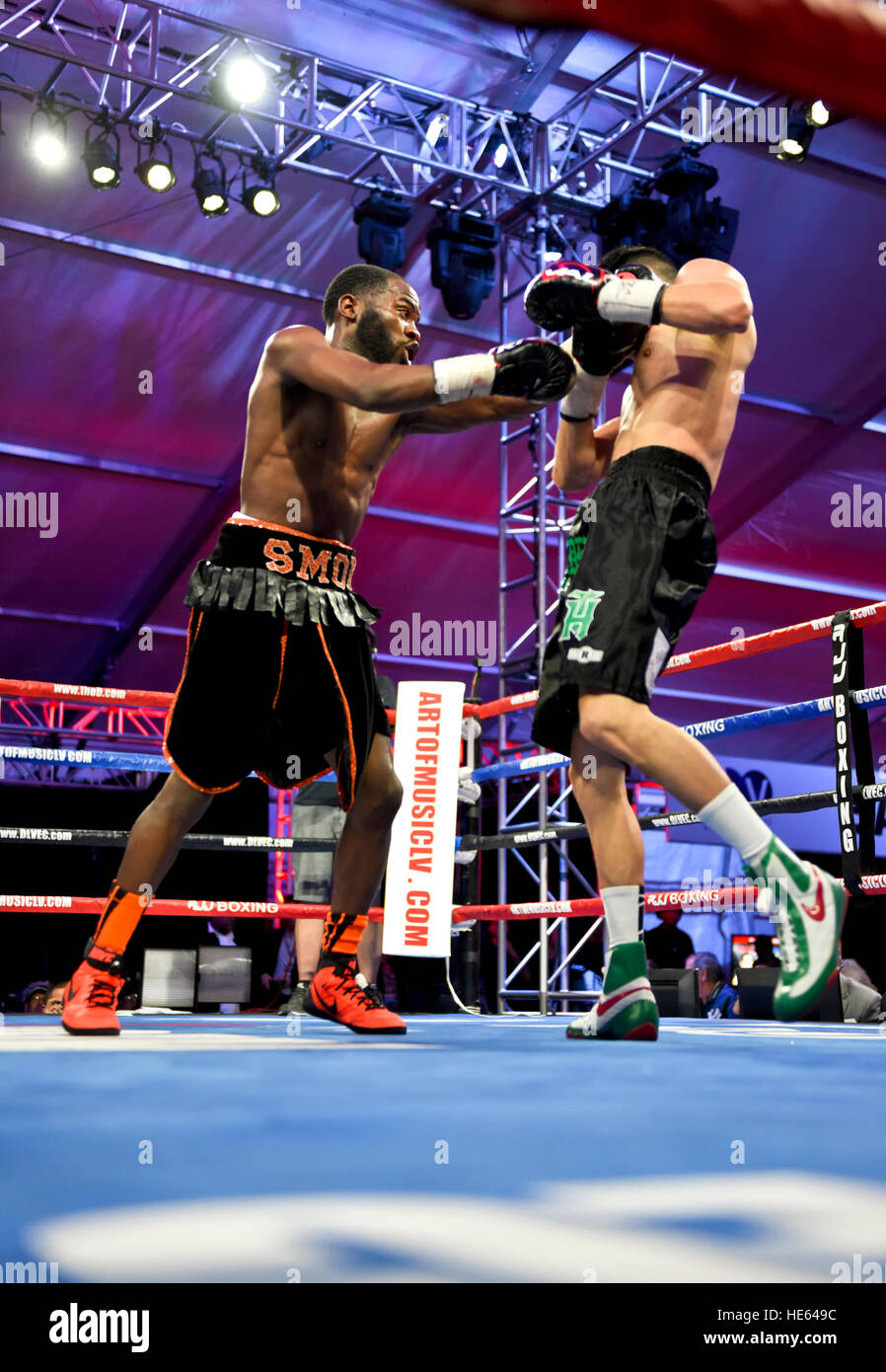 Las Vegas, Nevada, USA. 17th December, 2016. Sharone "Smoke" Carter ...