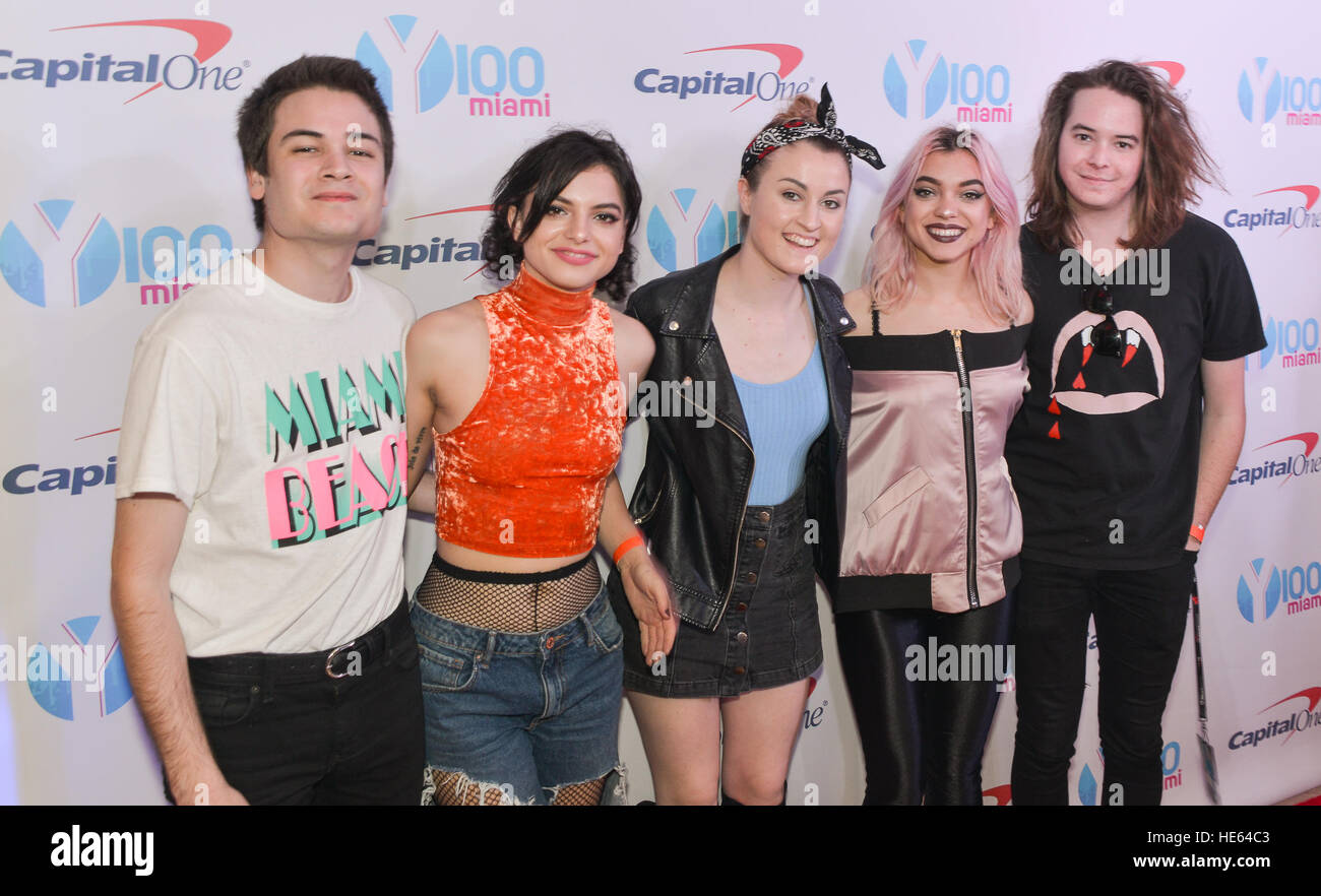Miami, Florida, USA. 18th Dec, 216. Hey Violet on the Red Carpet at the ...