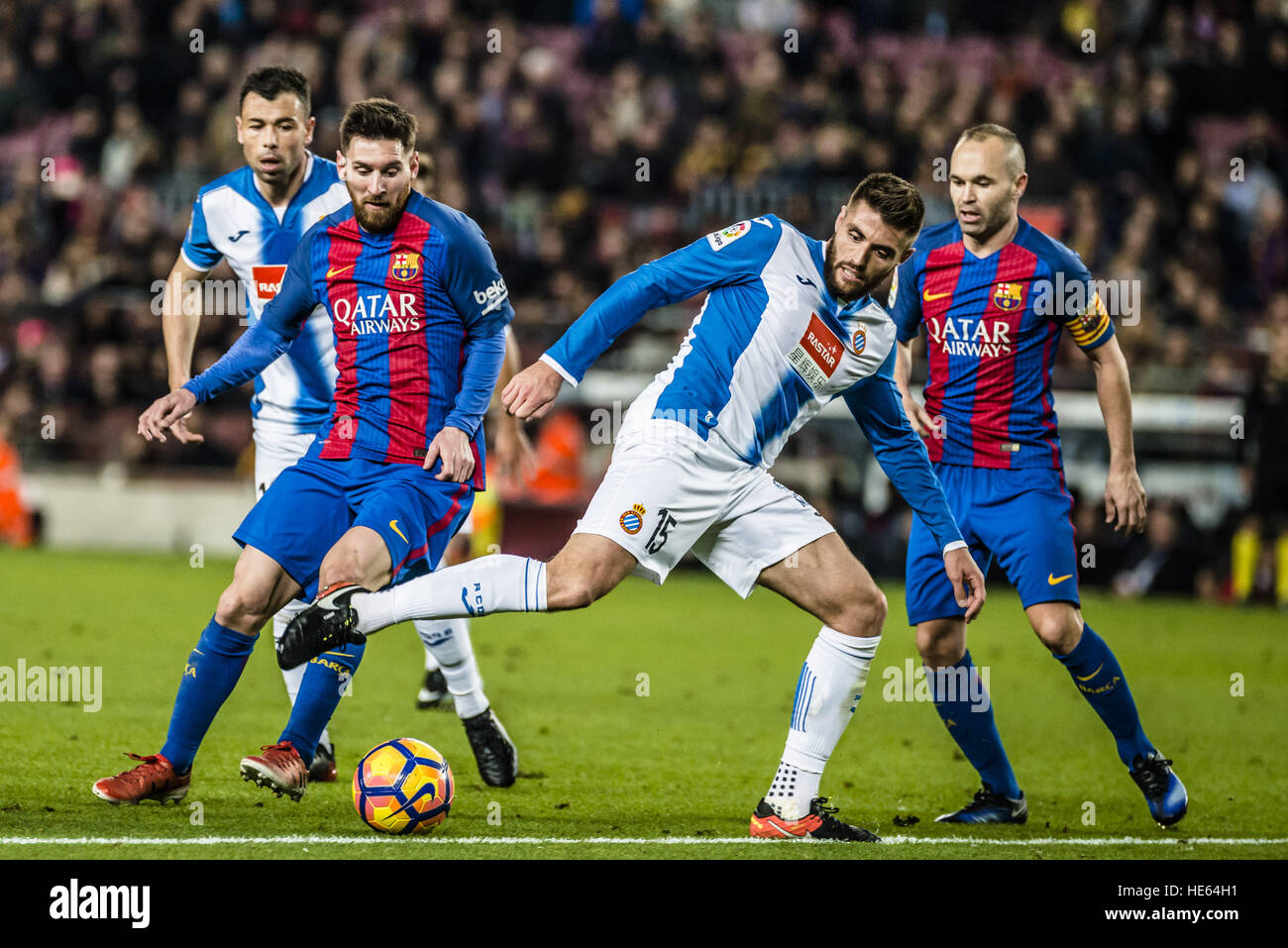 Barcelona, Catalonia, Spain. 18th Dec, 2016. FC Barcelona forward MESSI ...