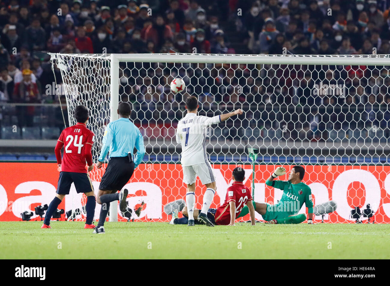 Kanagawa, Japan. 18th Dec, 2016. Cristiano Ronaldo (Real) Football ...