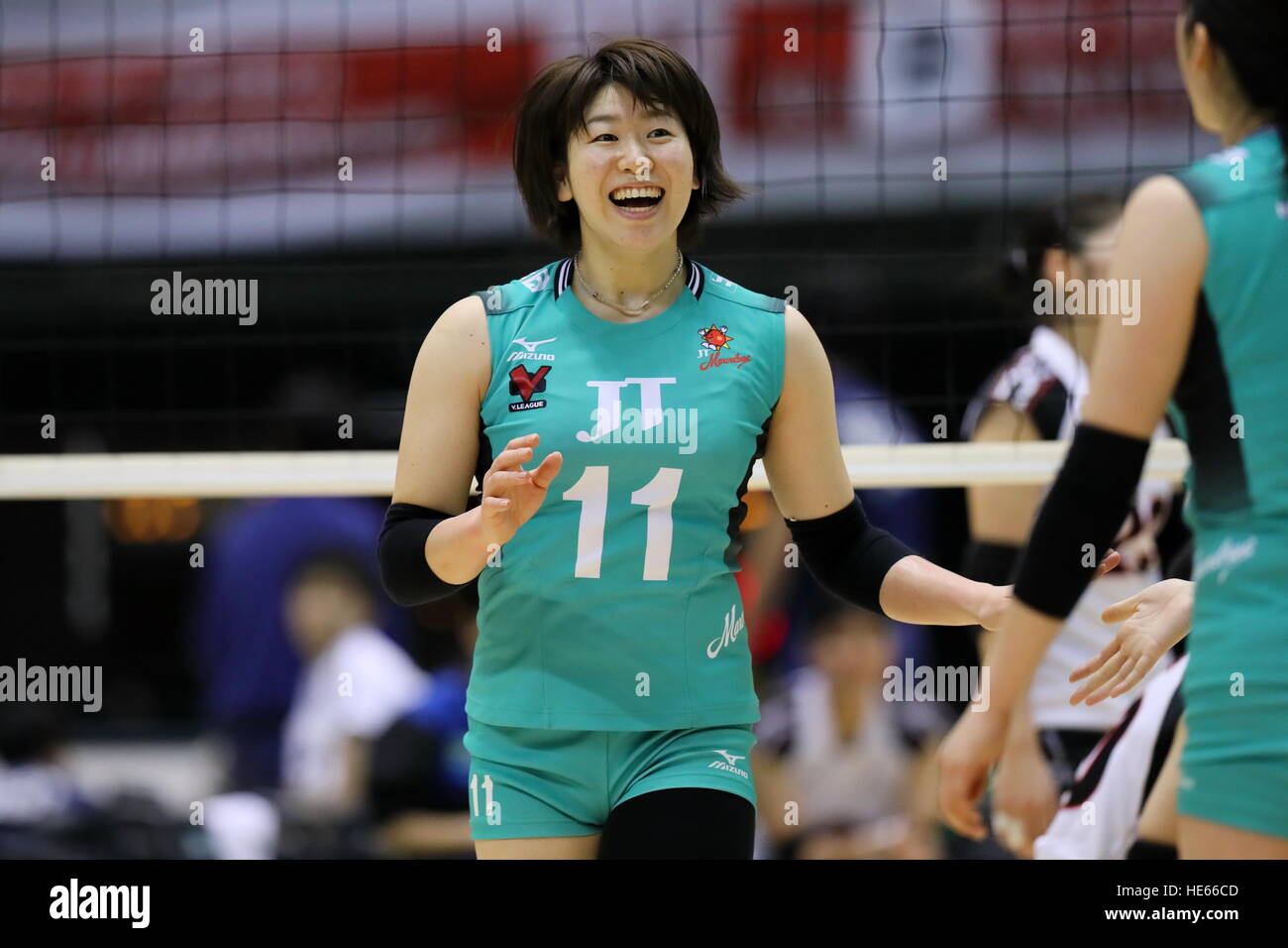 Tokyo Metropolitan Gymnasium, Tokyo, Japan. 17th Dec, 2016. Mizuki Tanaka (JT), DECEMBER 17 ...