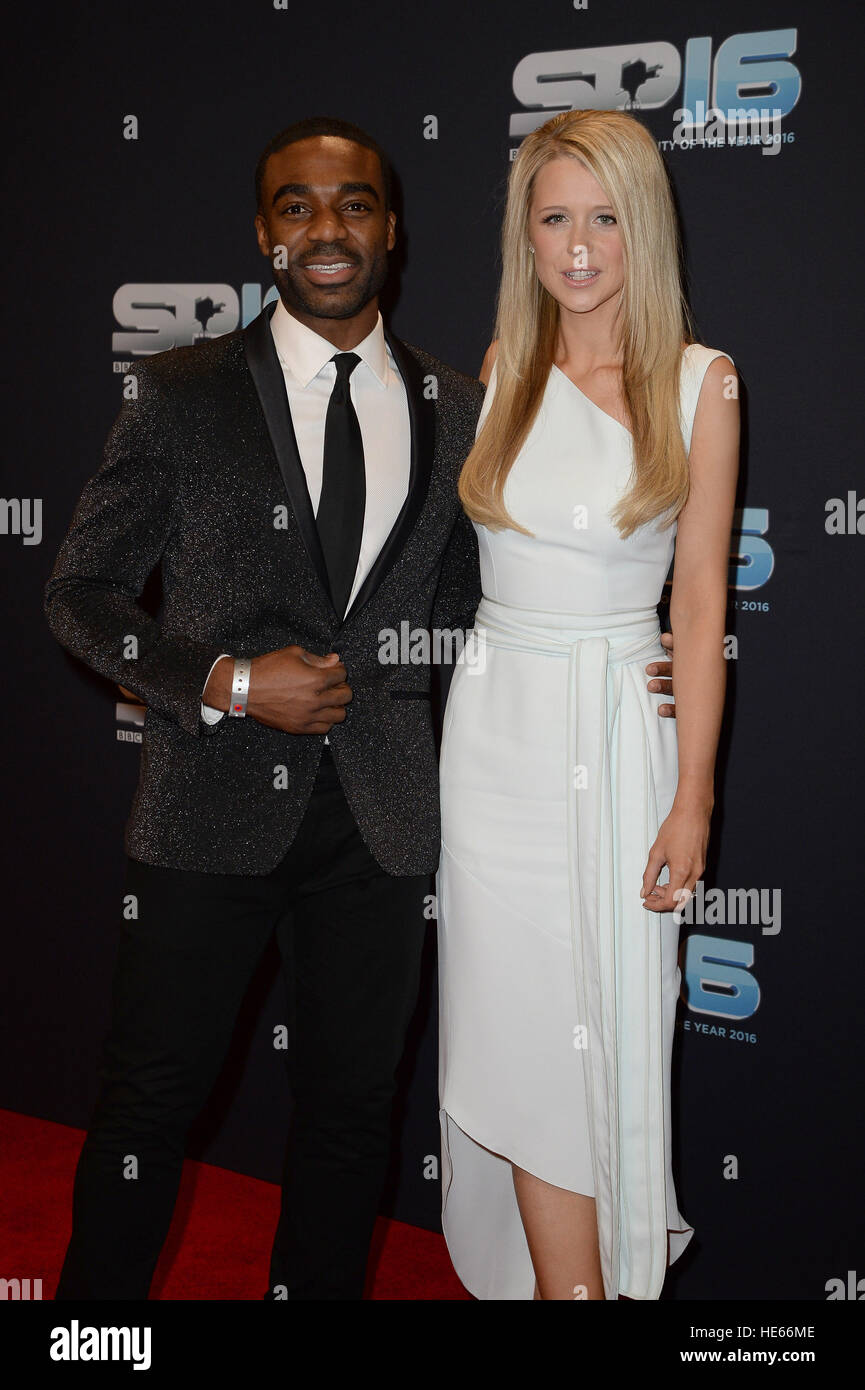 Birmingham, UK. 18th Dec, 2016. Ore Oduba arrives at the Genting Arena ...